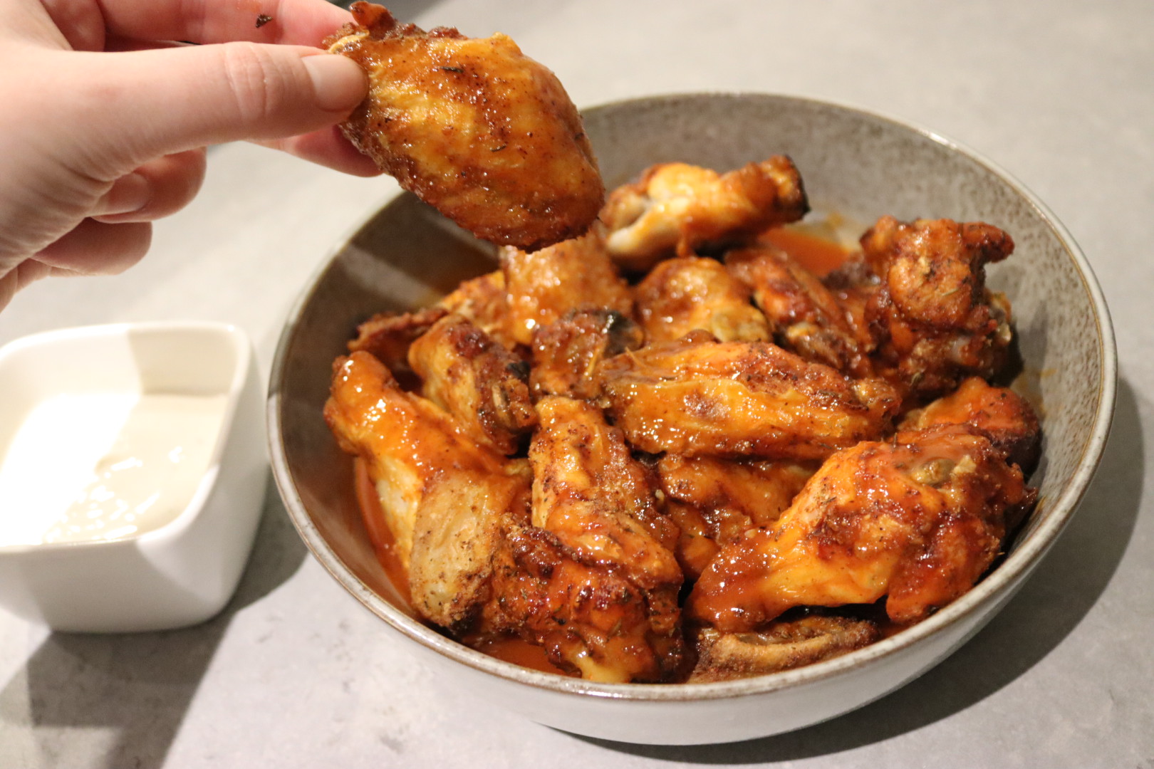 Crispy Oven Baked Buffalo Chicken Wings – WFD